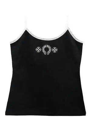 Chrome Hearts Horseshoe-logo Tank Top - Black