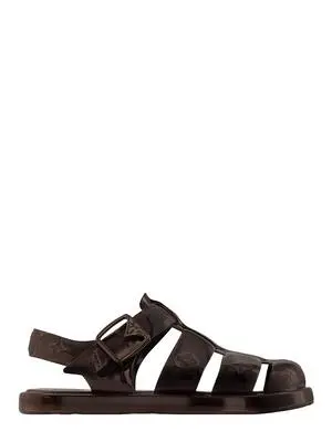 LOUIS VUITTON Venice Sandal - Brown