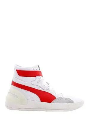 PUMA Sky Modernin - White/high Risk Red