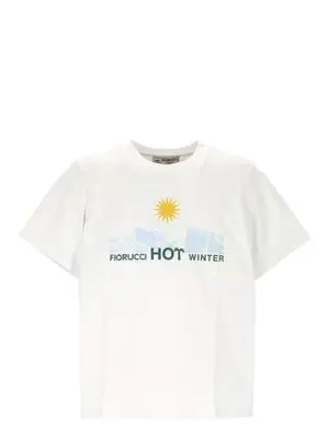 Fiorucci Hot Winter T-shirt - White