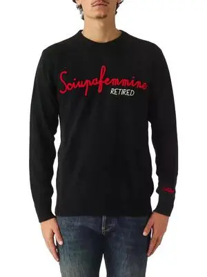 MC2 SAINT BARTH Crew-neck Sweater - Black