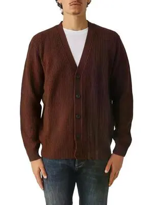 MC2 SAINT BARTH V-neck Knit Cardigan - Brown