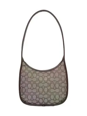 Coach Monogram Tote Bag - Grey