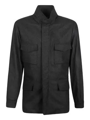 Boglioli Flap-pocket Jacket - Grey