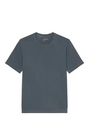 Marc O'polo Washed Crew-neck T-shirt - Blue
