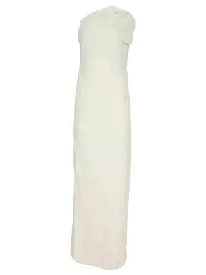 TOM FORD Draped One-shoulder Maxi Dress - Neutrals