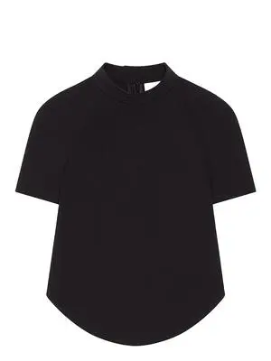 COURREGES Circle Heritage Top - Black