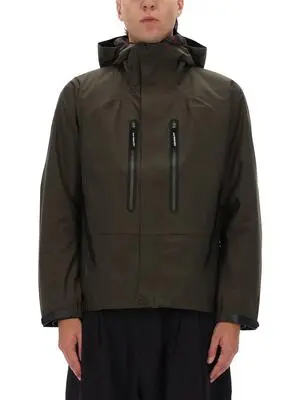 AND WANDER Rain Jacket - Green