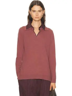 LESET Zoe Yoshi Polo Top - Maud