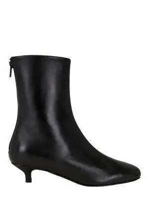TOTEME Day Nappa Ankle Boots - Black