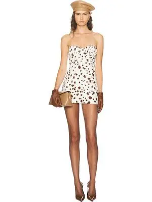 ROWEN ROSE Strapless Mini Dress