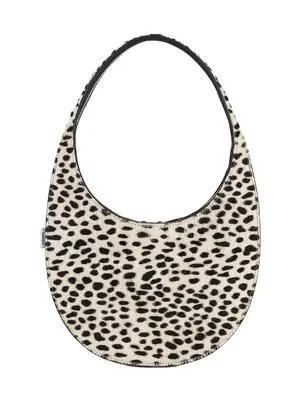 Coperni Soft Swipe Bag - White & Black Print