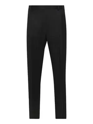 Casablanca Pleated Trousers - Black