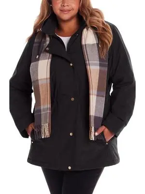 Gallery Water-resistant Insulated Stadium Jacket - Black