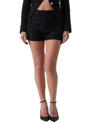 MARCIANO Clara Sweater Shorts Black-black