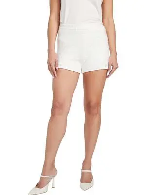MARCIANO Clara Sweater Shorts White