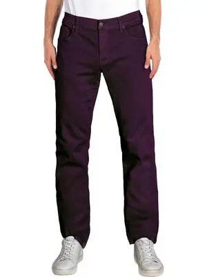 Fidelity Denim 50-11 Relaxed Straight Leg Jeans - Fall Berry