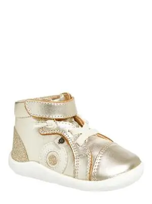 Old Soles Pushka Metallic High-top Sneakers - Gold/sporco/glam Gold