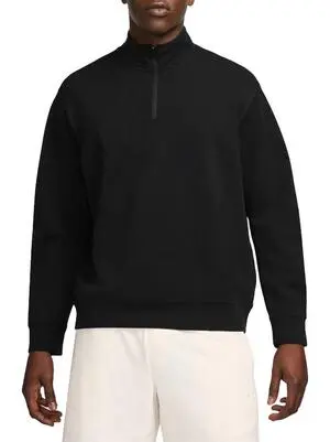Nike 24.7 Impossibly Soft Dri-fit Half-zip Top - 010 Black/dkskgy