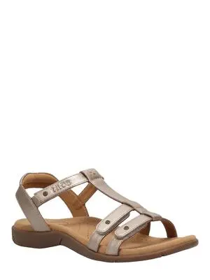 TAOS Trophy 2 Leather Sandals - Champagne