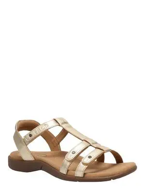 TAOS Trophy 2 Leather Sandals - Gold