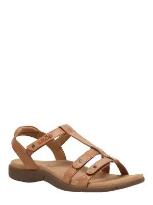 TAOS Trophy 2 Leather Sandals - Honey