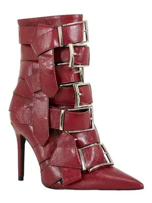 AZALEA WANG AZALEA WANG Alcetas Buckle Bootie