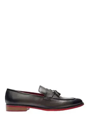 CARLOS BY CARLOS SANTANA Encore Tassel Loafer - Grey Leather