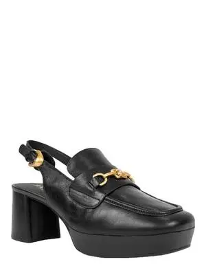 Aerosoles Sorin Slingback Bit Loafer Pump - 001-black Leather