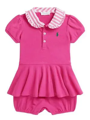 Ralph Lauren Stretch Cotton Shortall - College Pink