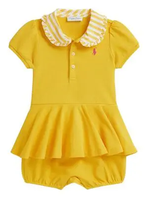 Ralph Lauren Stretch Cotton Shortall - Racing Yellow