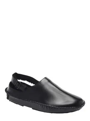 Hereu Cargol Shearling-lined Leather Clogs - Black