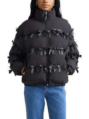 Sandy Liang Present Puffer Jacket - Black