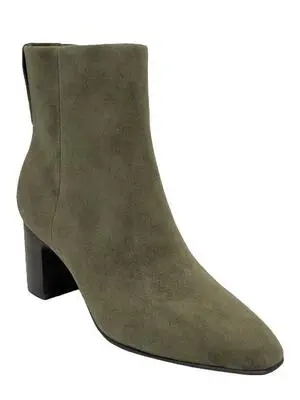 Aerosoles Magnus Bootie - Dark Olive Suede
