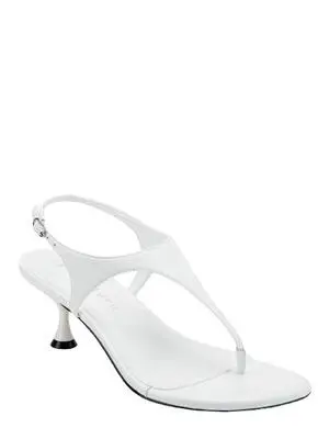 Marc Fisher Pelysa Ankle Strap Sandal - White