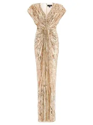 Jenny Packham Lacie Maxi Dress - Morganite