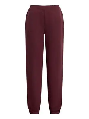 FAVORITE DAUGHTER The Fatigue Sisters Cotton Blend Joggers - Burgundy Dahlia