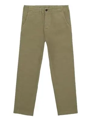 FORTELA Wallace Twill Cotton Trousers - Sage