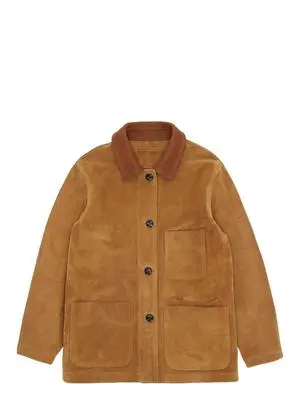 FORTELA Fortela Montana Work Suede Leather Jacket