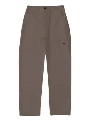 FORTELA Jerryt Gabardine Fatigue Trousers - Brown