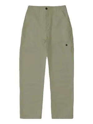 FORTELA Jerryt Gabardine Fatigue Trousers - Green