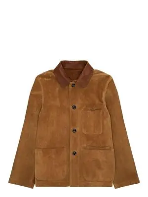 FORTELA Montana Suede Leather Jacket - Camel