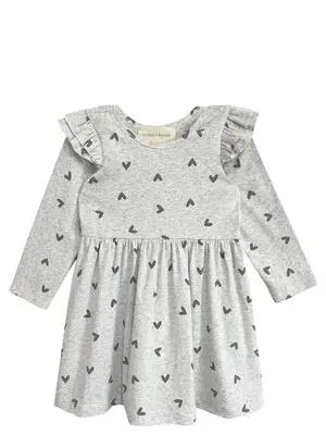 MABEL + HONEY Heartfelt Dress - Grey
