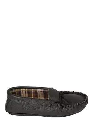 CELTIC & CO. British Golf Moccasins Dark Brown