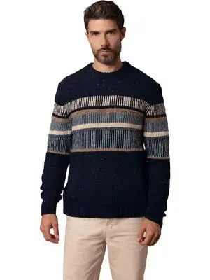 CELTIC & CO. Donegal Wool Sweater - Dark Navy