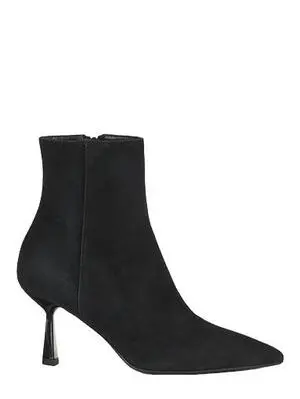 Agl Velour Ankle Boots - Black