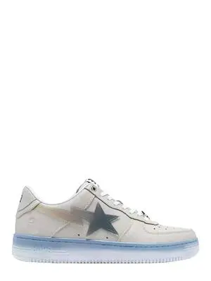 A BATHING APE BAPE STA M1 Star-Detail Low-Top Sneakers Neutrals