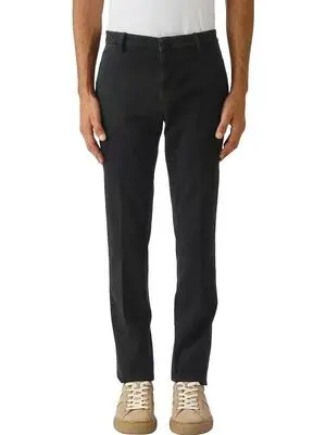 DONDUP Cotton Trousers - Black