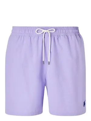 Polo Ralph Lauren Traveler Straight-leg Mid-length Swim Shorts - Purple