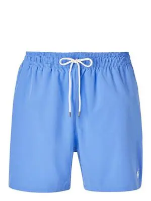 Polo Ralph Lauren Traveler Straight-leg Mid-length Swim Shorts - Blue